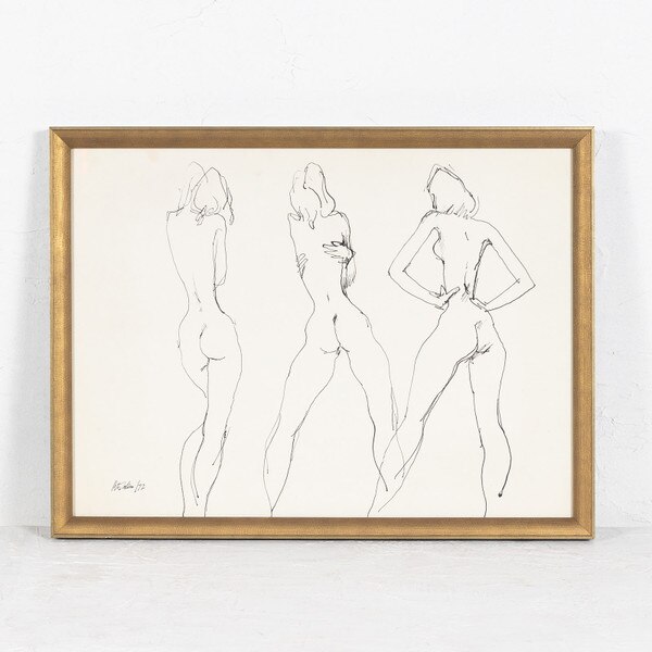 Female Drawing | Regina Andrew Detroit