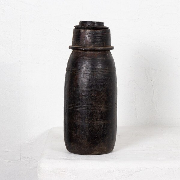 Wood Spice Pot | Regina Andrew Detroit