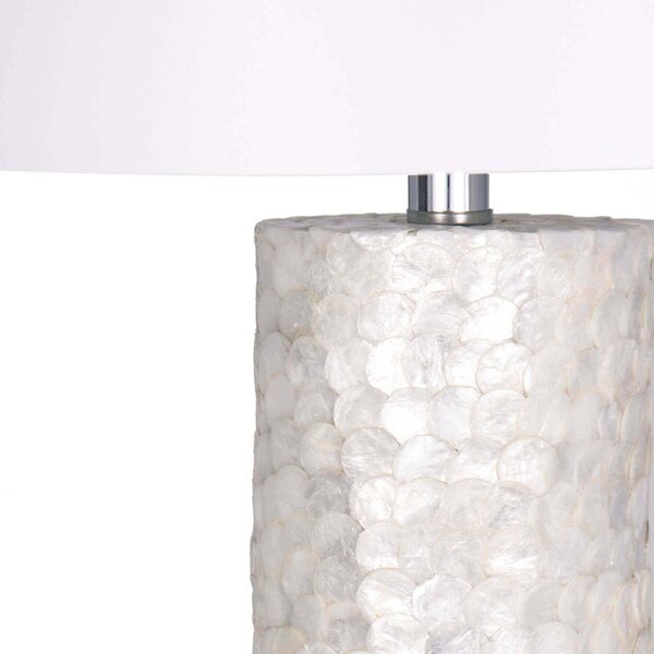 Scalloped Capiz Table Lamp | Regina Andrew Detroit