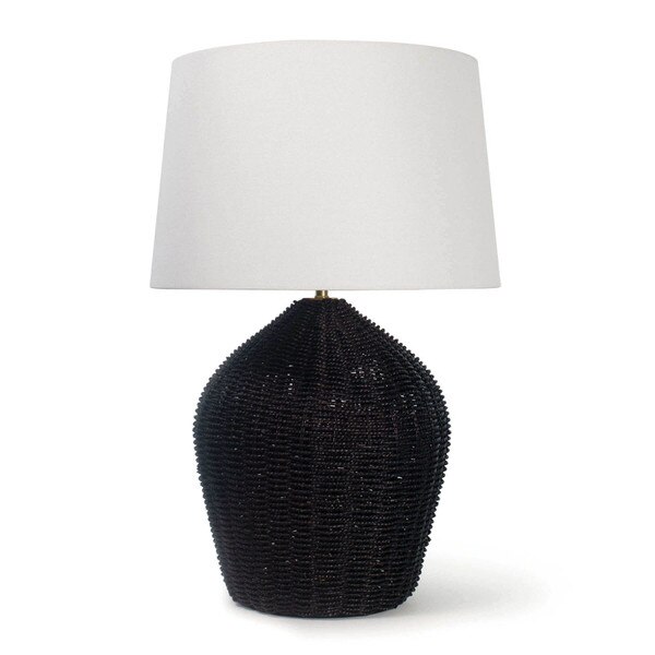 black table lamp base