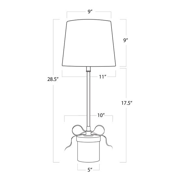 Ribbon Table Lamp | Regina Andrew Detroit