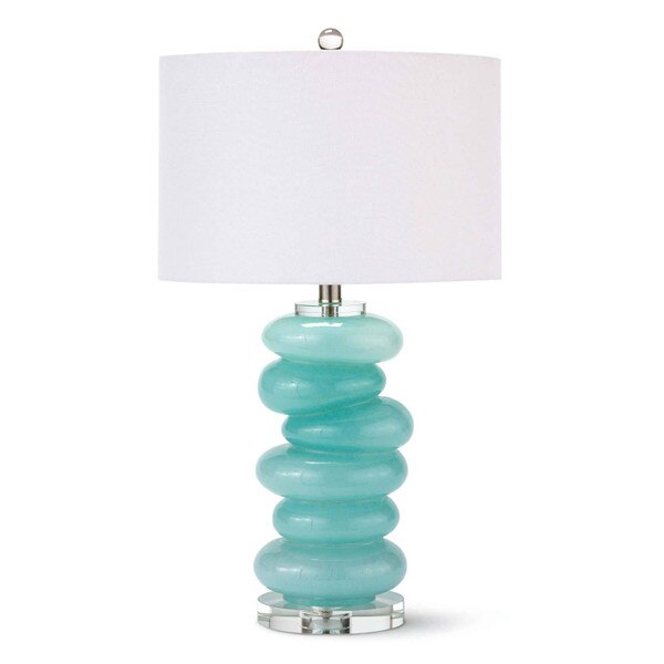 Stacked Pebble Glass Table Lamp | Regina Andrew Detroit