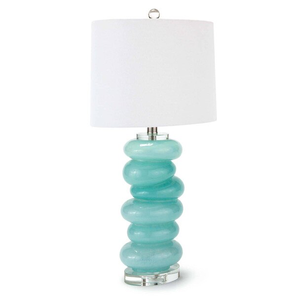Stacked Pebble Glass Table Lamp | Regina Andrew Detroit