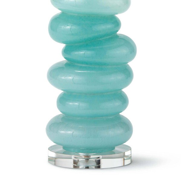 Stacked Pebble Glass Table Lamp | Regina Andrew Detroit