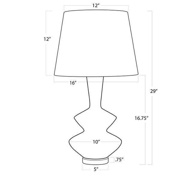 Poe | Black Metal lamp | Regina Andrew Detroit