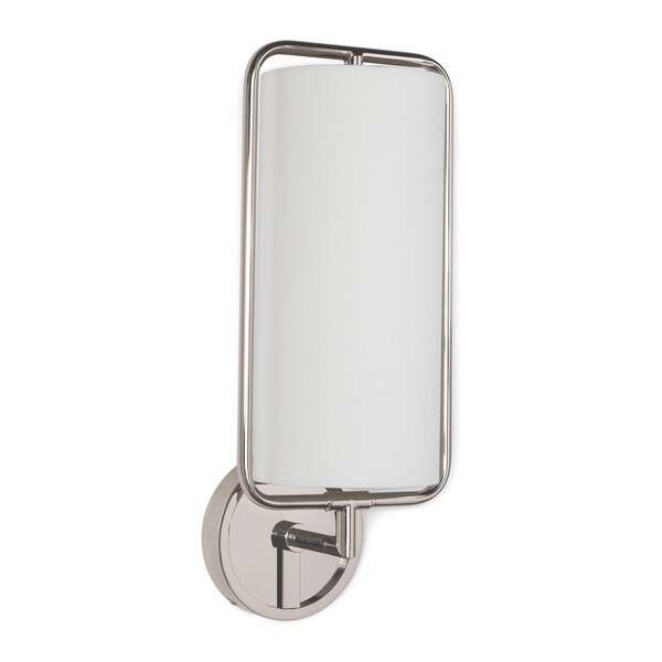 Geo Rectangle Sconce (Polished Nickel) | Regina Andrew