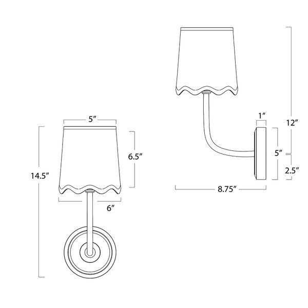 Ariel Sconce | Regina Andrew Detroit