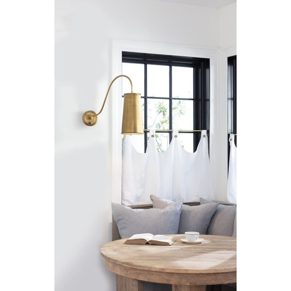 Hattie Sconce (Natural Brass) | Regina Andrew Detroit