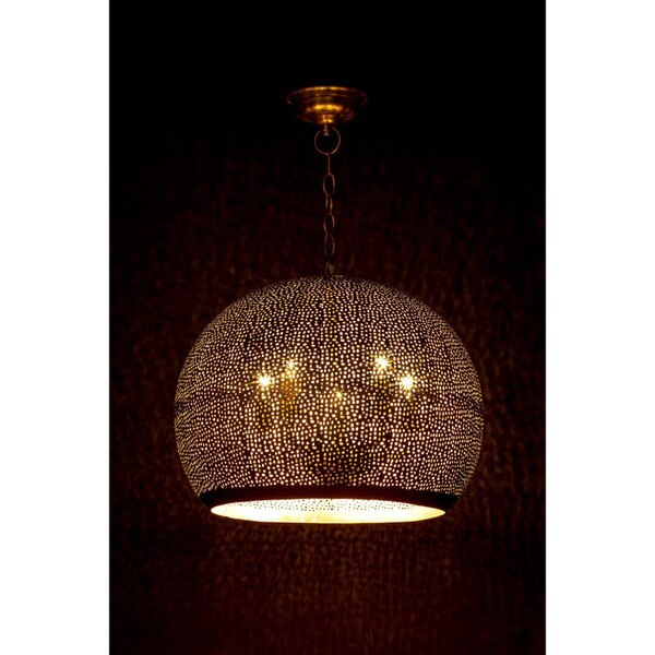 metal sphere light