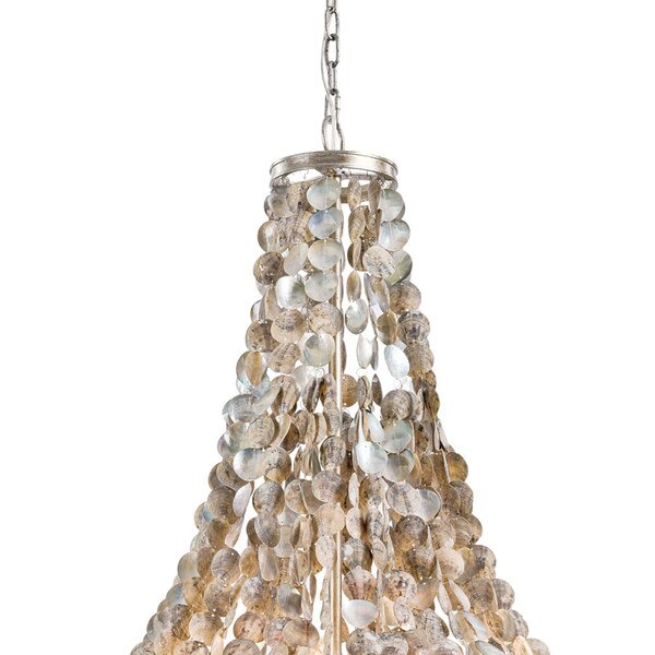 Capri Abalone Shell Chandelier | Regina Andrew Detroit