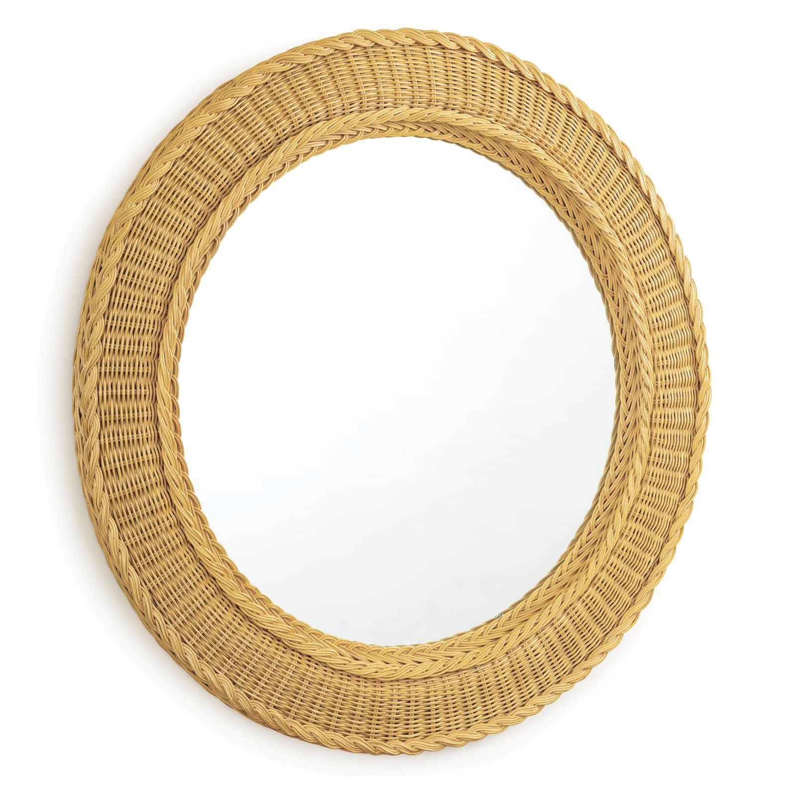 Pierre Rattan Mirror | Regina Andrew Detroit
