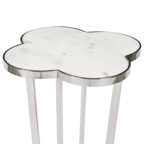 Clover Table (Polished Nickel) | Regina Andrew Detroit