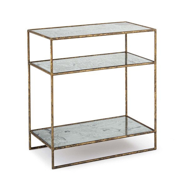 Mirage 3 Shelf Side Table | Regina Andrew Detroit