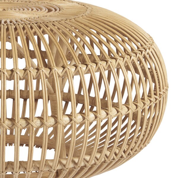 Coastal Living Rattan Scatter Table | Regina Andrew Detroit