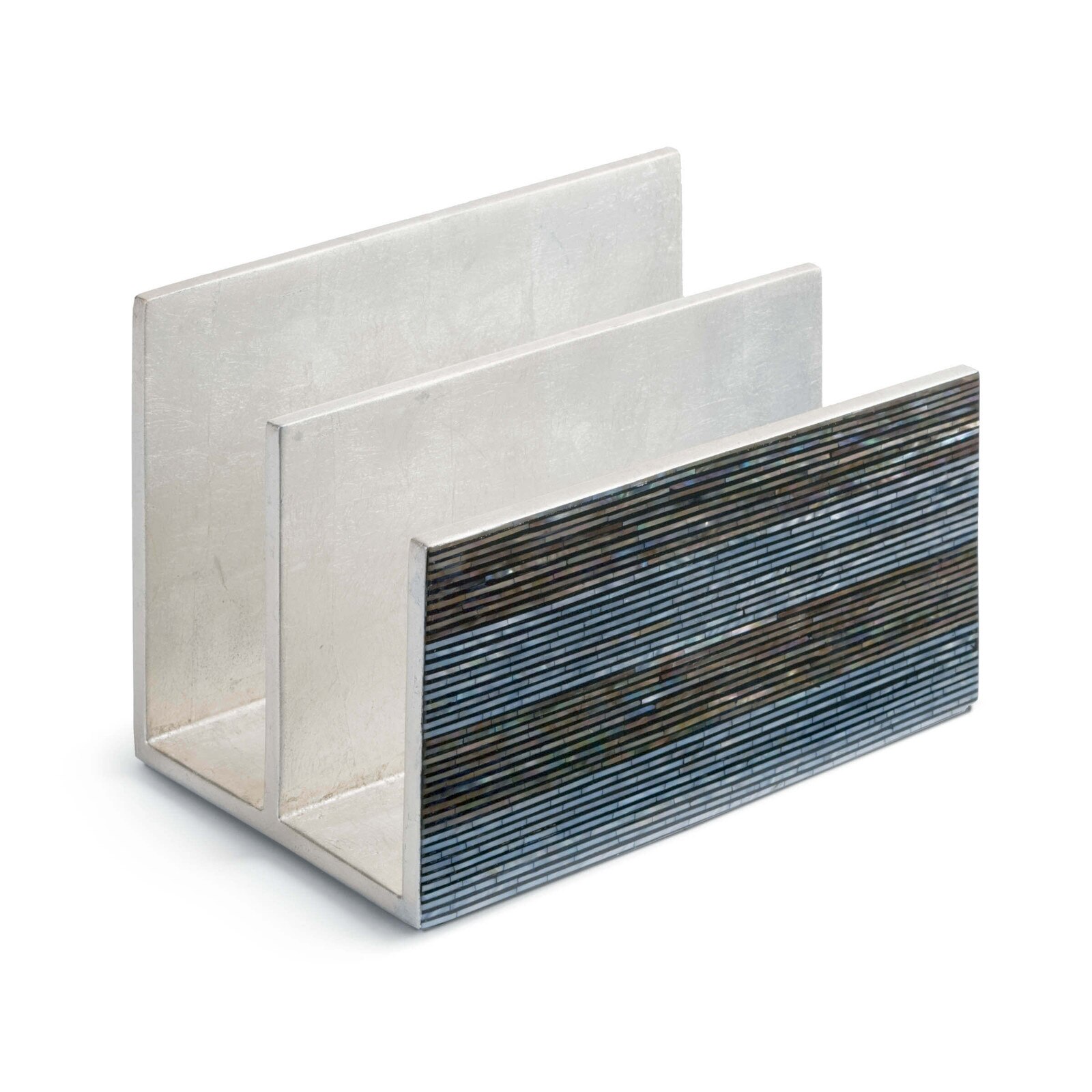 Abalone Shell Lacquer Letter Rack | Regina Andrew Detroit