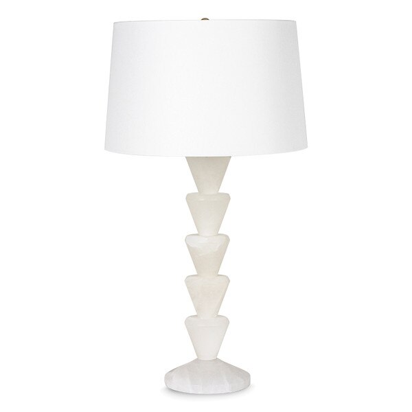 Open Box Patricia Alabaster Table Lamp Large | Regina Andrew