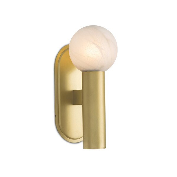 Open Box Dion Sconce (Natural Brass) | Regina Andrew Detroit